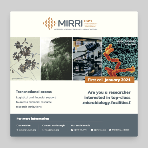 Communication materials – MIRRI-ERIC